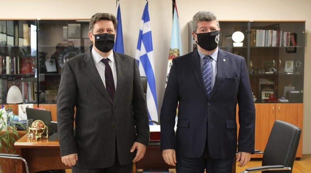Συνάντηση Δημάρχου Αιγάλεω Γιάννη Γκίκα με τον Αναπληρωτή Υπουργό ...